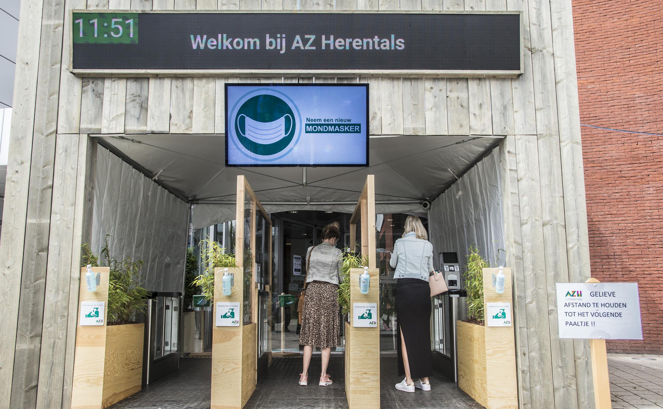 AZ Herentals laat familie patiënten volgen met track & trace-app | GVA
